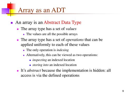 arrays ppt download
