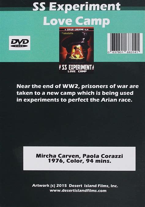 Ss Experiment Love Camp Dvd Mircha Carven Paola Corazzi Us Import Ebay