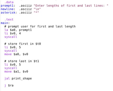 recursive mips program r asm