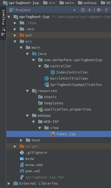 springboot 干货教程 第五章：springboot 与 jsp 文章 代码饭
