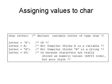 c programming lecture 2 outline variables data types