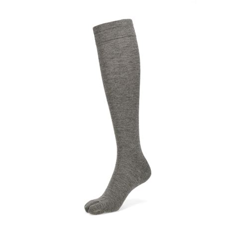 Tabio Womens Extra Fine Merino Tabi Knee High Socks Big Toe Two Toe Japanese Socks Tabio Usa
