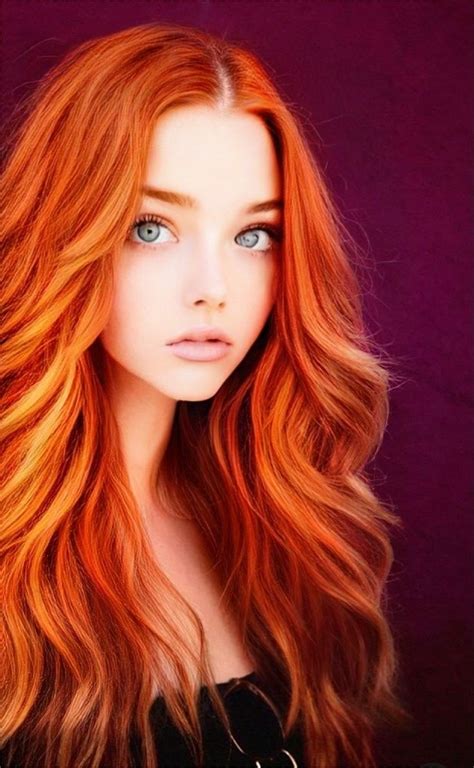 Pin Em Hairstyles Cabelo Retrato Feminino Ruivas