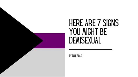 Demisexual Definition