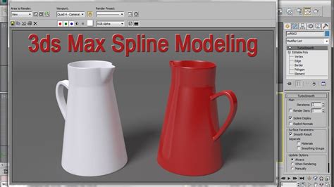3ds Max Spline Modeling Step By Step Beginners Tutorial In This Video