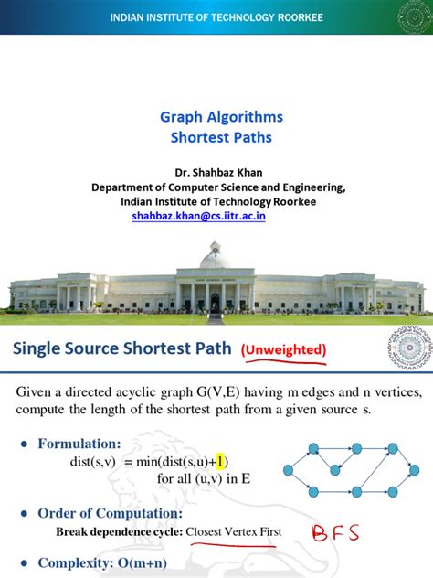 27 graph shortest paths pdf graph theory theoretical computer science