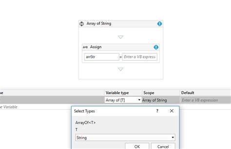 how to declare string array and assign value in array in for each loop help uipath community