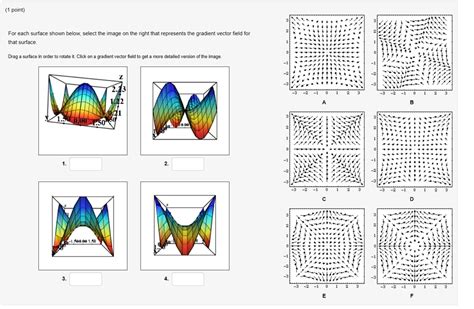 solved point for each surface shown below select the image on the right that represents the