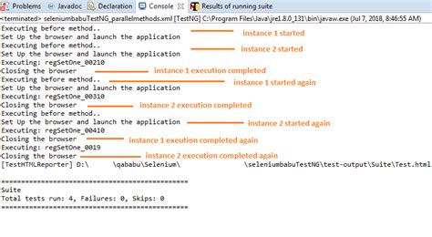 QABABUWORKS How To Execute Test Methods In Parallel In TestNG