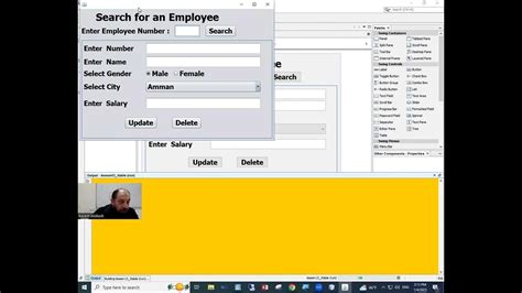 lesson16 visual programming file class and jtable sec4 youtube
