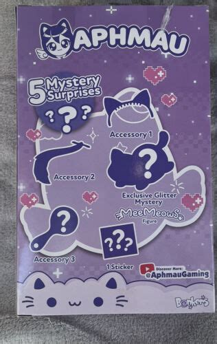 Aphmau Fashion Doll And 5 Meemeows Mini Figure Mystery Surprises 2022 4563906592