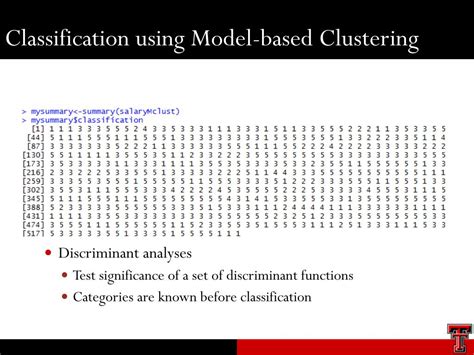 ppt model based clustering in r powerpoint presentation free download id 3261912