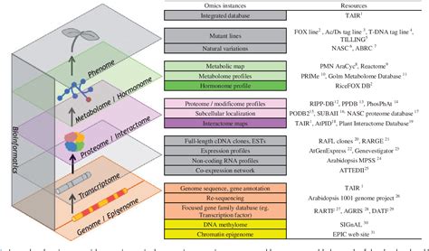 Figure 1 From Advances In Omics And Bioinformatics Tools For Systems