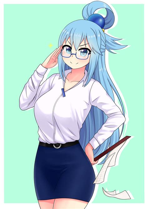 Aqua Konosuba Kono Subarashii Sekai Ni Shukufuku Wo Image By Theonlyshoe 3339041