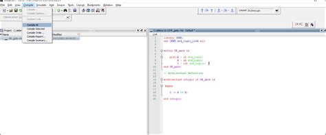 Implementation Of Basic Logic Gates Using VHDL In ModelSim Write Vhdl