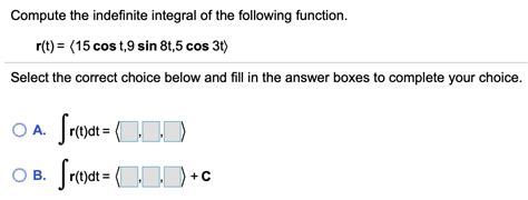 solved for the following parameterized curve find the unit