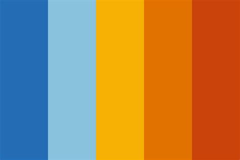 Hot Summer Vibes Color Palette