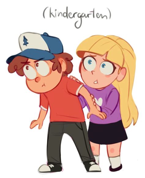 Dipifica Dipper Pines Pacifica Northwest Gf Арт Gf Art Gf Пейринг Gf Персонажи