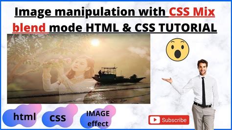 Image Manipulation With CSS Mix Blend Mode YouTube