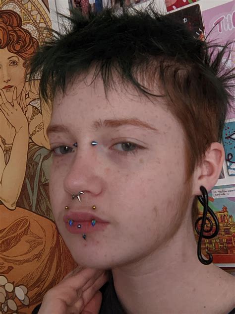 My Angel Fangs Are Finally Healed Enough To Swap To These Beautiful Blue Opal Spikes They