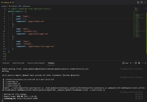 vue js nuxt fatal error cannot find module helper consts js in routes index js
