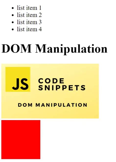 javascript dom manipulation tutorial the eecs blog