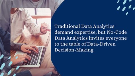no code data analytics future of decision making newfangled