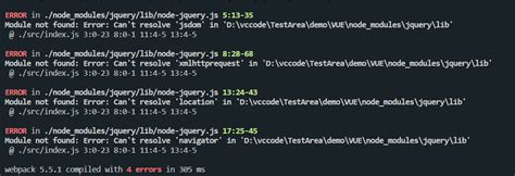error in node modules jquery lib node jquery js 5 13 35 error in node modules jquery lib node