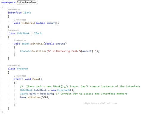 c abstract class vs interface difference between abstract class and interface in c shekh