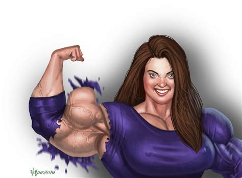 Explosive Commission By The Muscle Girl Fan On Deviantart