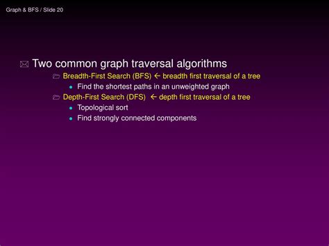 graph and bfs ppt download