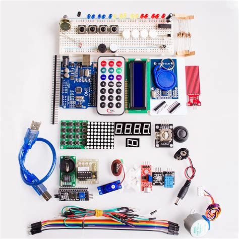 upgraded advanced version starter kit the rfid learn suite kit lcd 1602 for arduino uno r3 in
