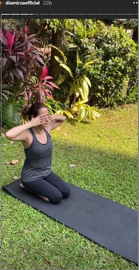 Dia Mirza Shows Why Mornings With Yoga Are A Must This New Year Fitness News The Indian Express