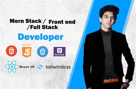 be your front end web developer using react js html css by k h u r r a m fiverr