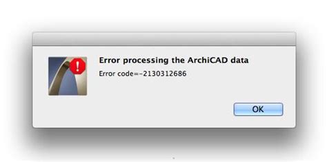 Error Processing The ArchiCAD Data Techyv