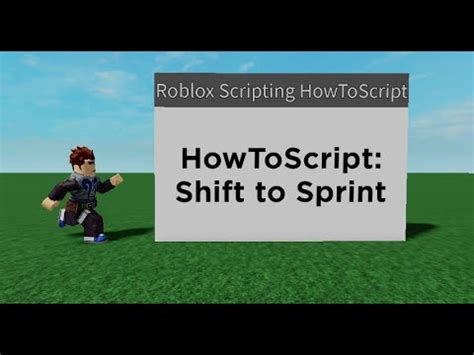 Shift To Sprint Roblox Scripting HowToScript Series 1 YouTube