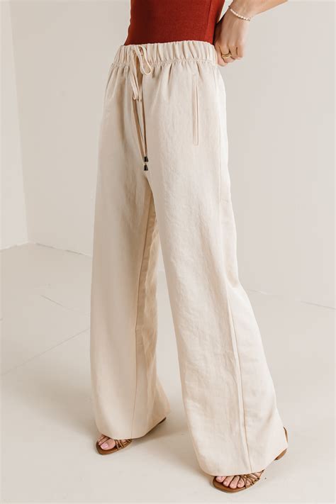 Mindy Pants In Cream Final Sale Böhme