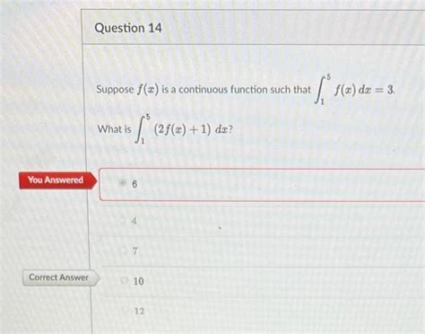solved suppose f x is a continuous function such that
