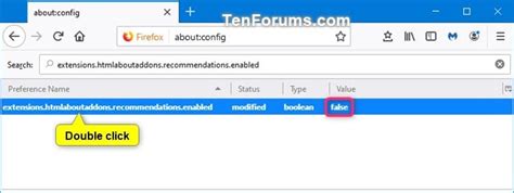 Enable Or Disable Recommended Extensions In Firefox Tutorials