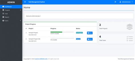 Task Management System Using Php Mysqli With Source Code Free Source