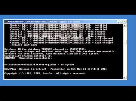 Oracle DBA Justin How To Change The DBID Of An Oracle Database YouTube