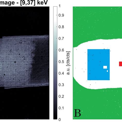 material segmentation for spectral analysis a flat field corrected download scientific