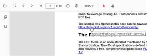 navigation in ej2 javascript pdfviewer control syncfusion