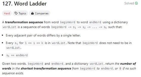 leetcode 127 word ladder 知乎