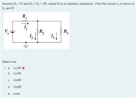 solved assume r1 r and r2 r3 2r where r is an arbitrary