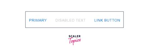 Material UI Button In React Scaler Topics