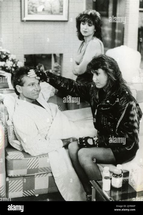 Actor David Leisure And Actresses Dinah Manoff And Kristy Mcnichol In The Tv Series Empty Nest