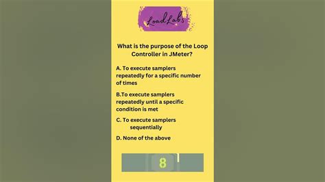 what is the purpose of the loop controller jmeter controllers youtube