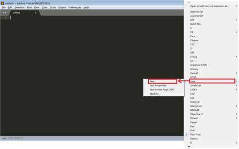 Sublime Text 显示 JAVA 源文件 sublime text显示java代码格式 CSDN博客