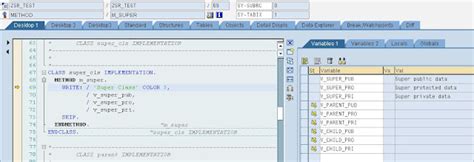 SAP ABAP 4 Tutorial Inheritance Concept In OOPs